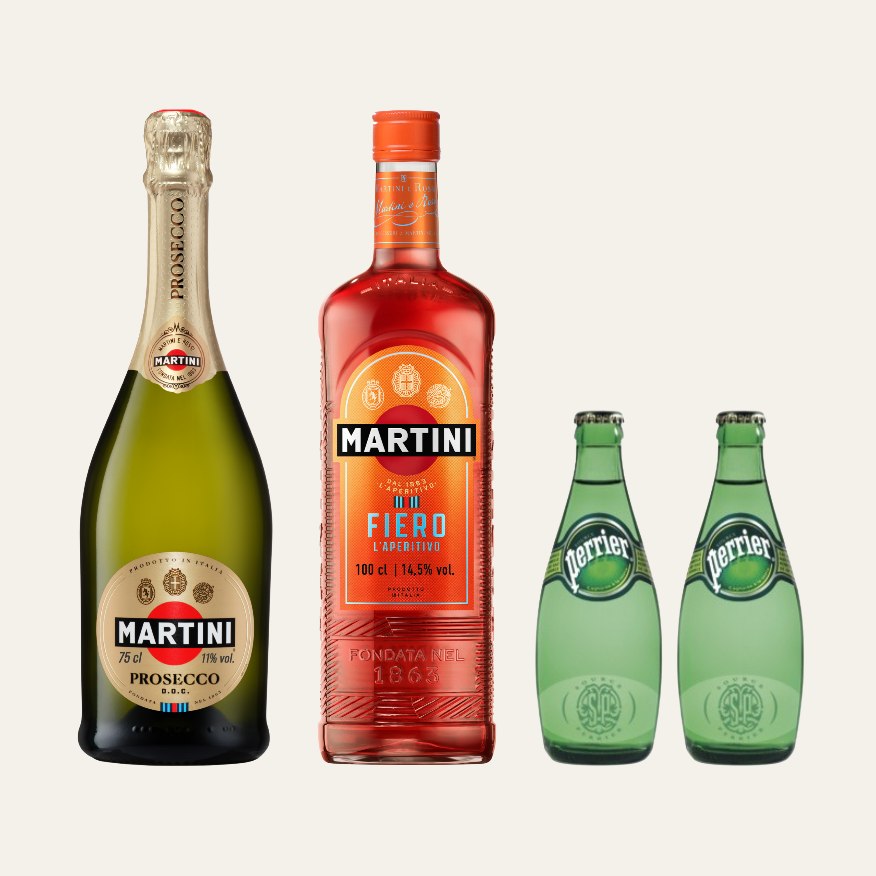 Kit Cocktail Martini Fiero Spritz – Cocktails & Cie